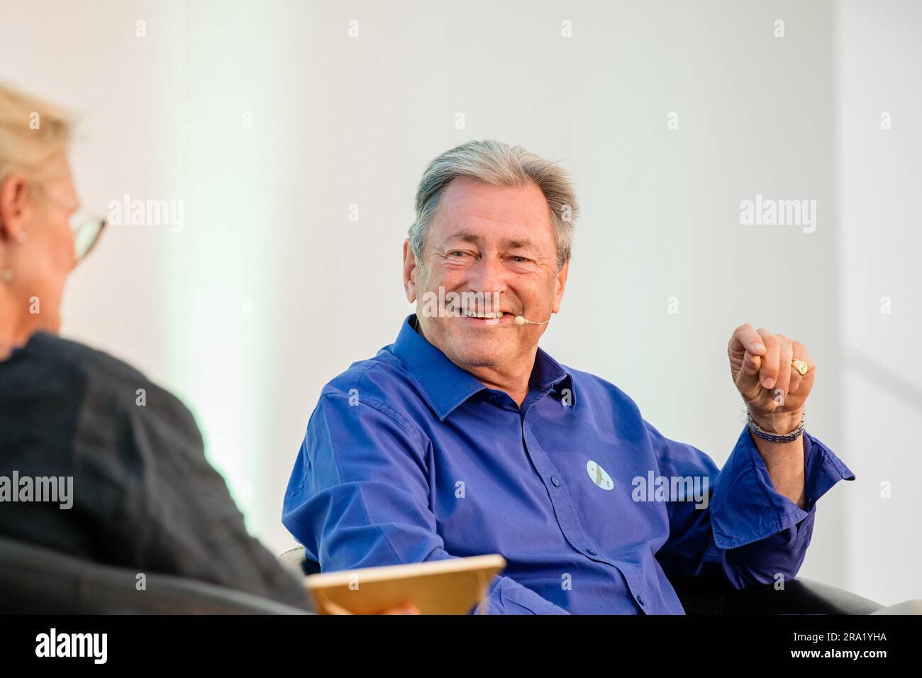 Alan Titchmarsh MBE, English gardener, broadcaster, TV presenter, poet ...