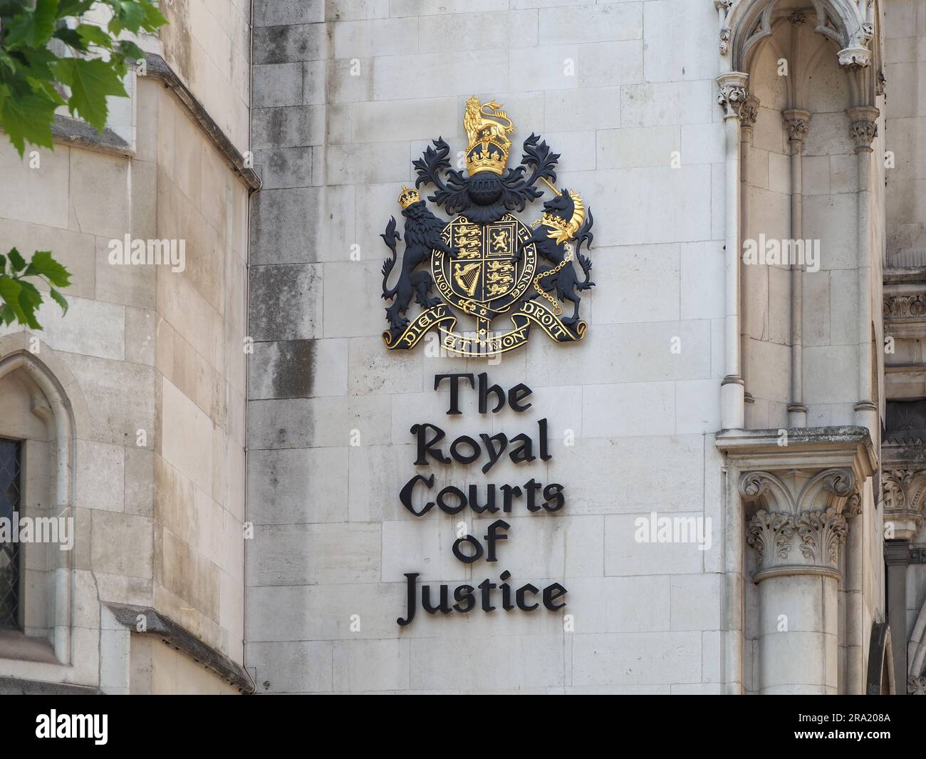 The Royal Courts of Justice in London, UK Stock Photo - Alamy