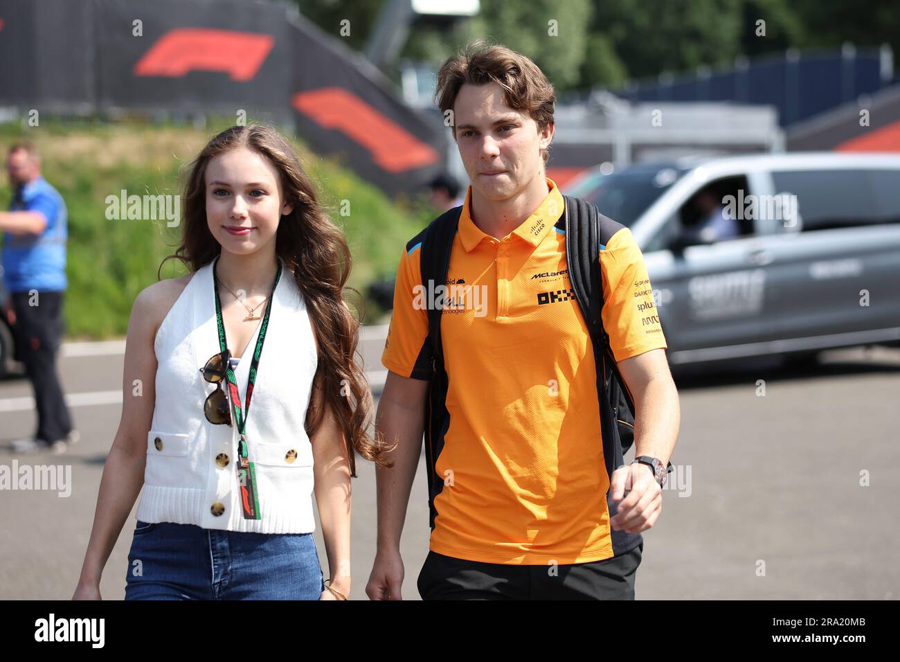 Oscar piastri girlfriend hi-res stock photography and images - Alamy