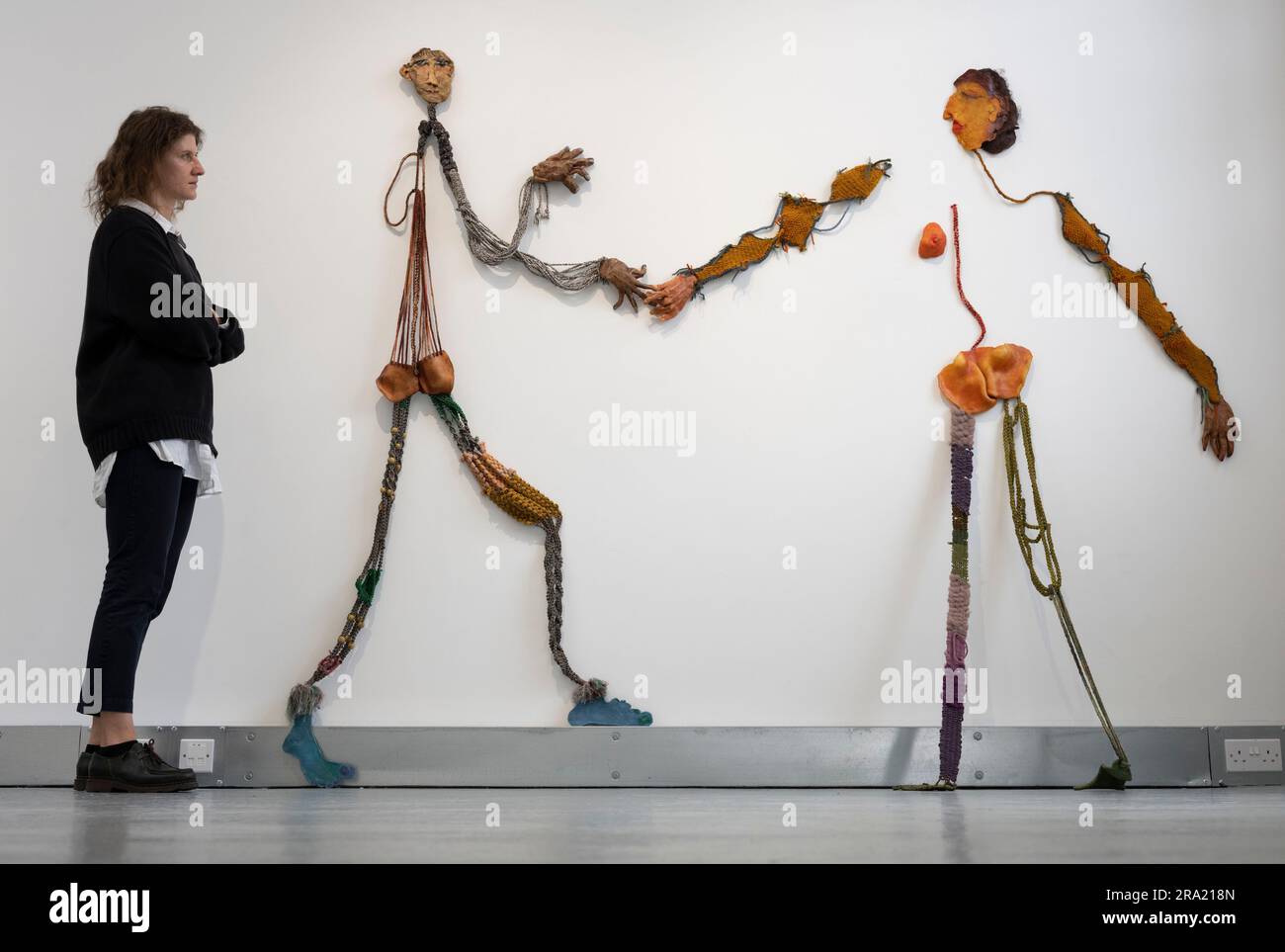 Elizabeth Xi Bauer Gallery, Deptford, London, UK. 30th June, 2023. A ...