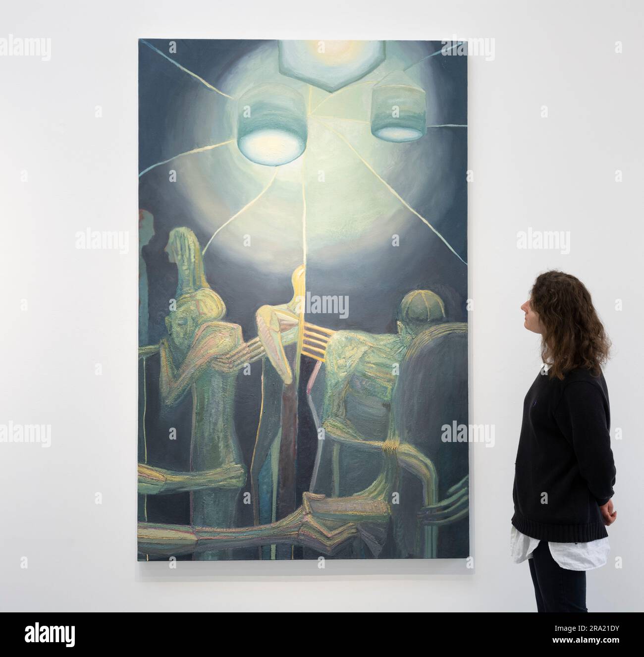 Elizabeth Xi Bauer Gallery, Deptford, London, UK. 30th June, 2023. A ...