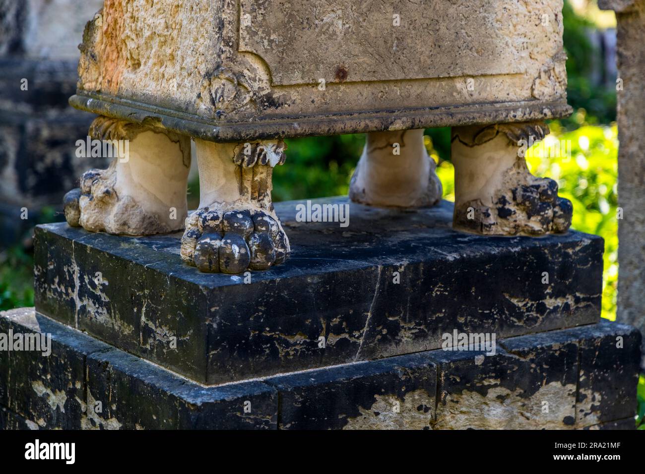 The Elias Cemetery in Dresden, Germany, has been disused since 1876 and ...