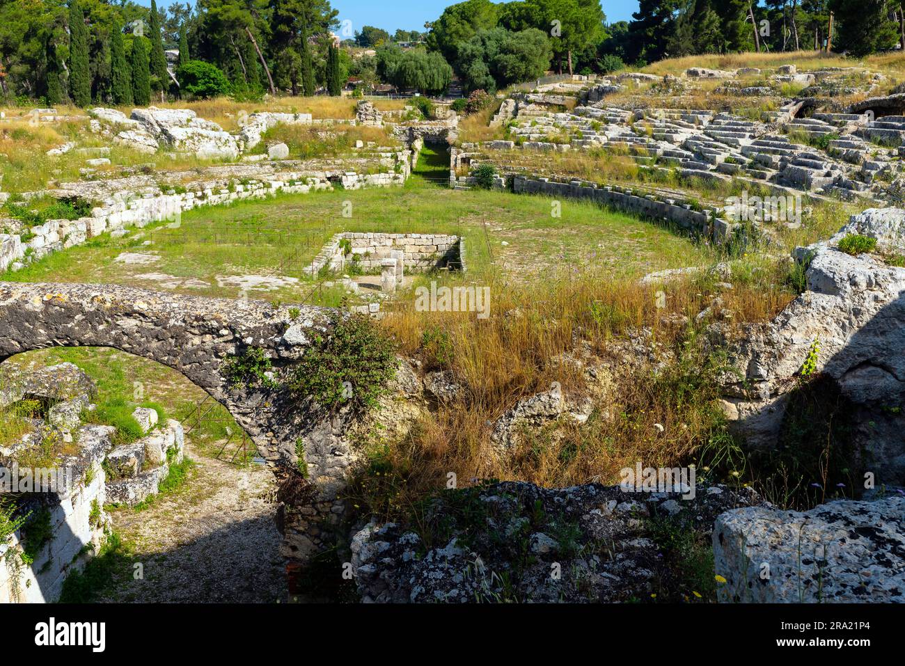 Neapolis amphitheater hi-res stock photography and images - Alamy