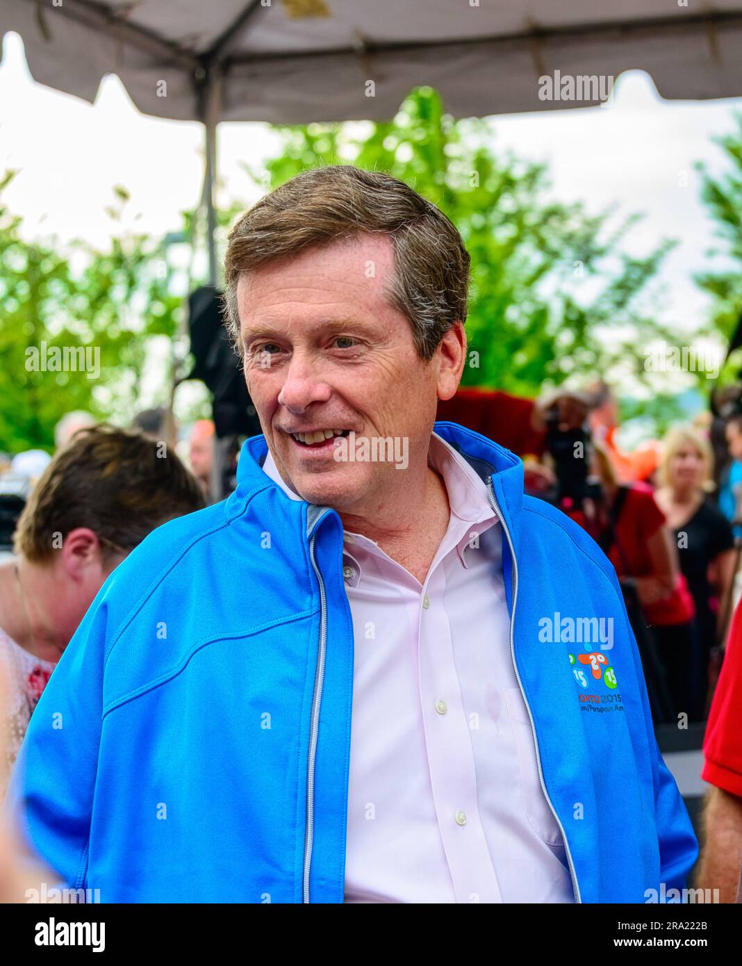 John Tory. Torch Relay Event in the waterfront district. Pan American ... John Tory. Torch Relay Event in the waterfront district. Pan American ...