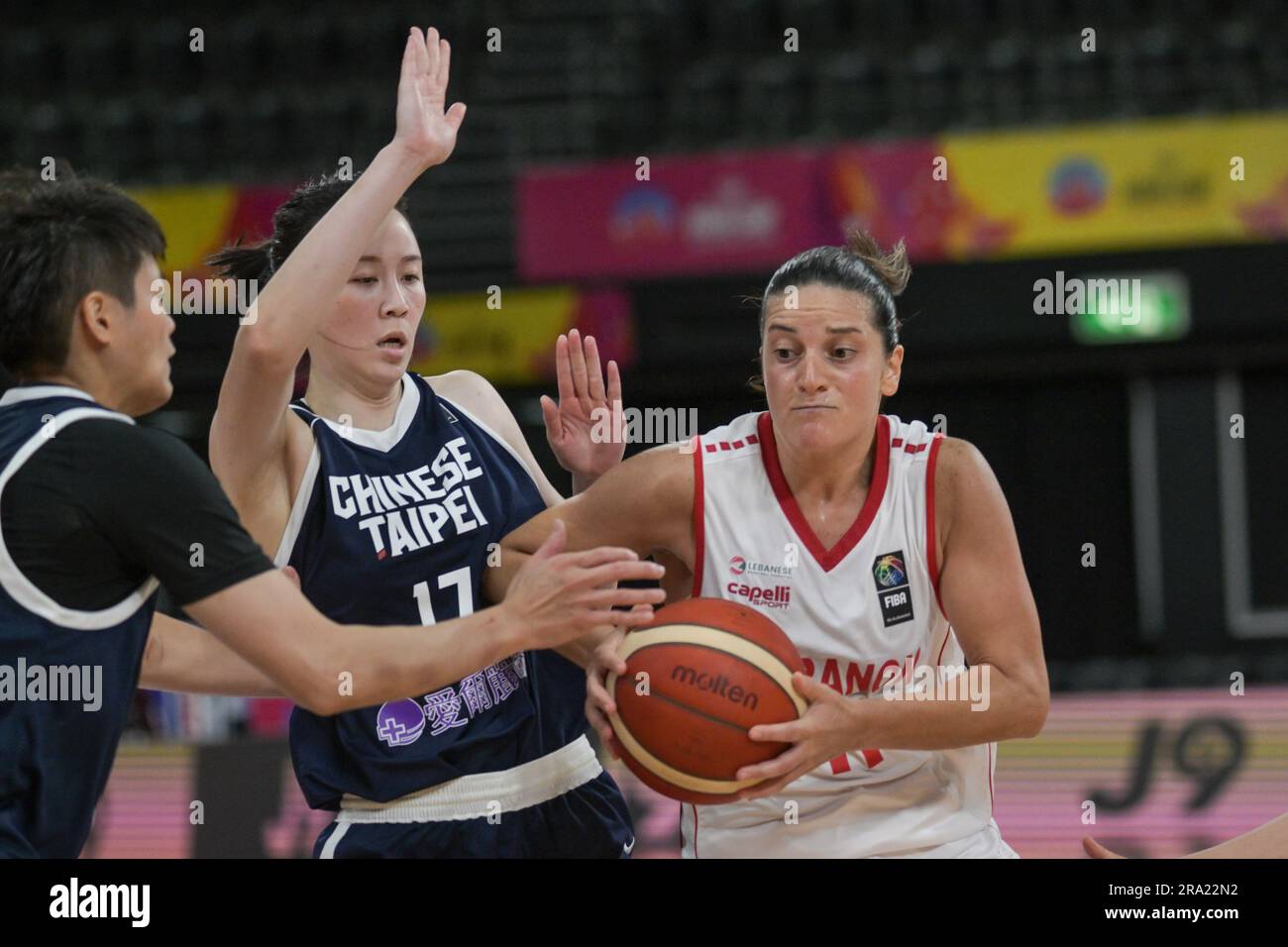 Sydney, Australia. 30th June, 2023. Huang Lin-Chuan (L) of Chinese ...
