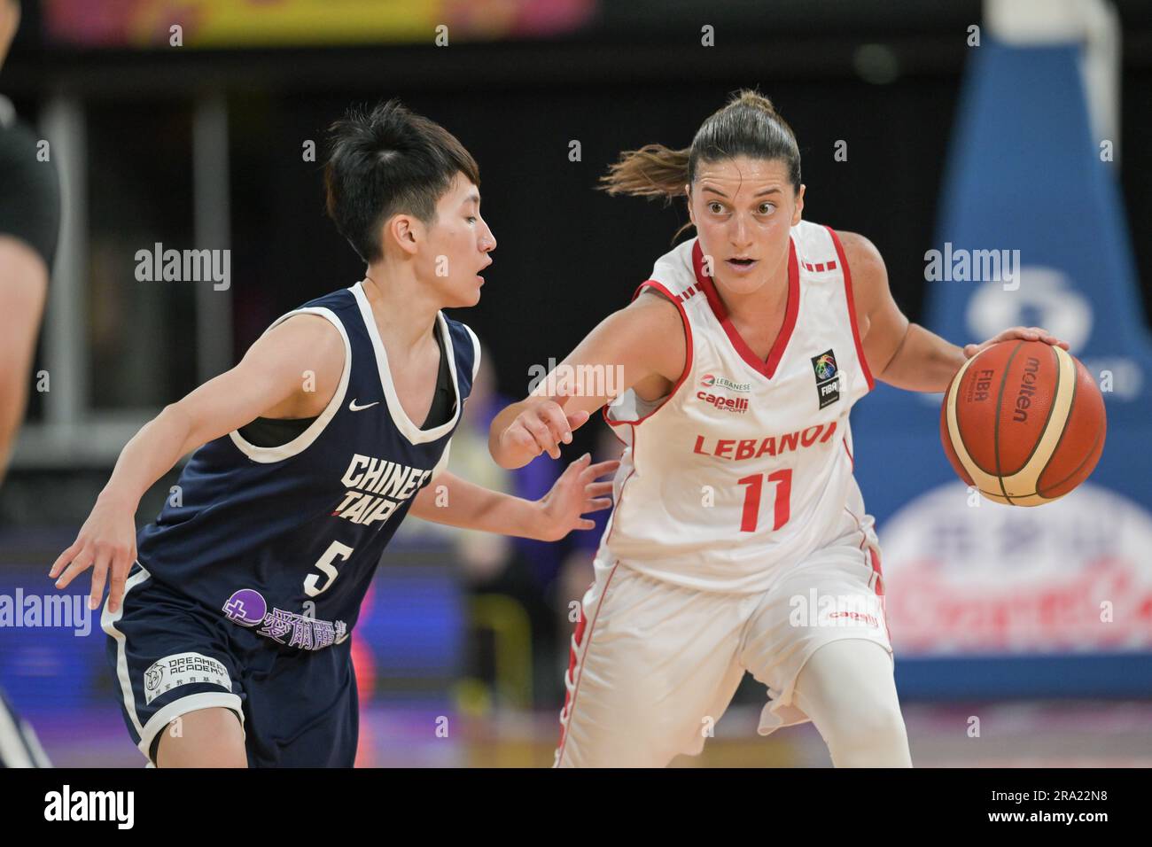 Sydney, Australia. 30th June, 2023. Chen Meng-Hsin (L) of Chinese ...