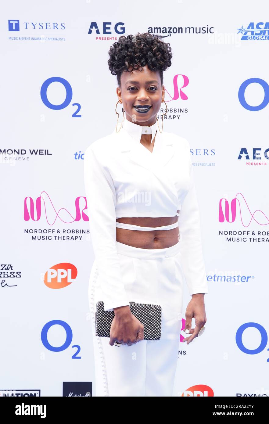 Ayanna Witter-Johnson attending the Nordoff Robbins O2 Silver Clef ...