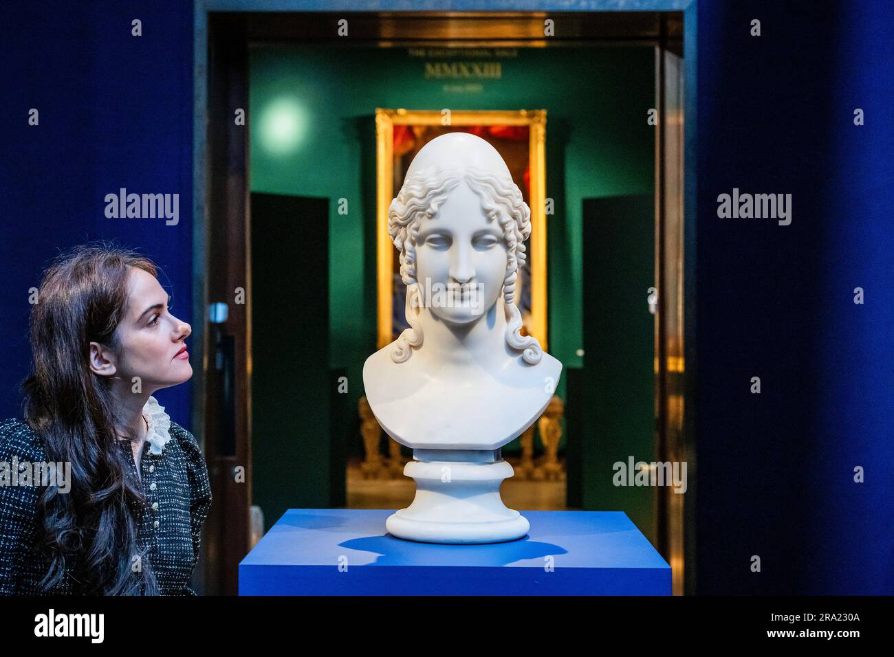 London, UK. 30th June, 2023. Bust of Helen, in marble, created between ...