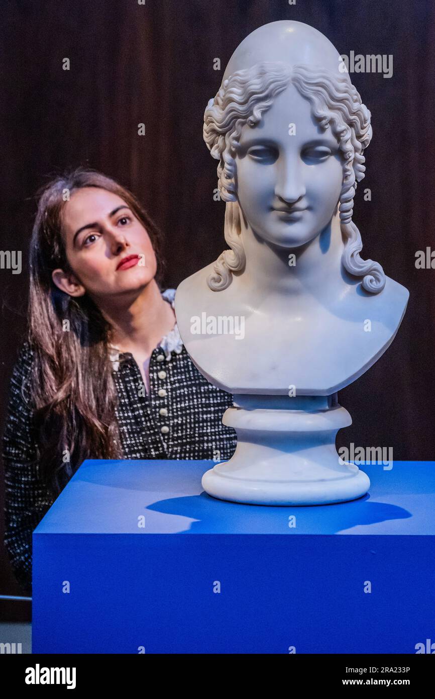 London, UK. 30th June, 2023. Bust of Helen, in marble, created between ...