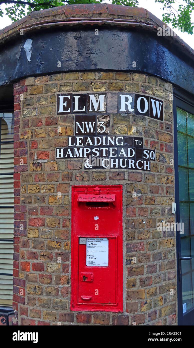 Nw3 street marker hi-res stock photography and images - Alamy