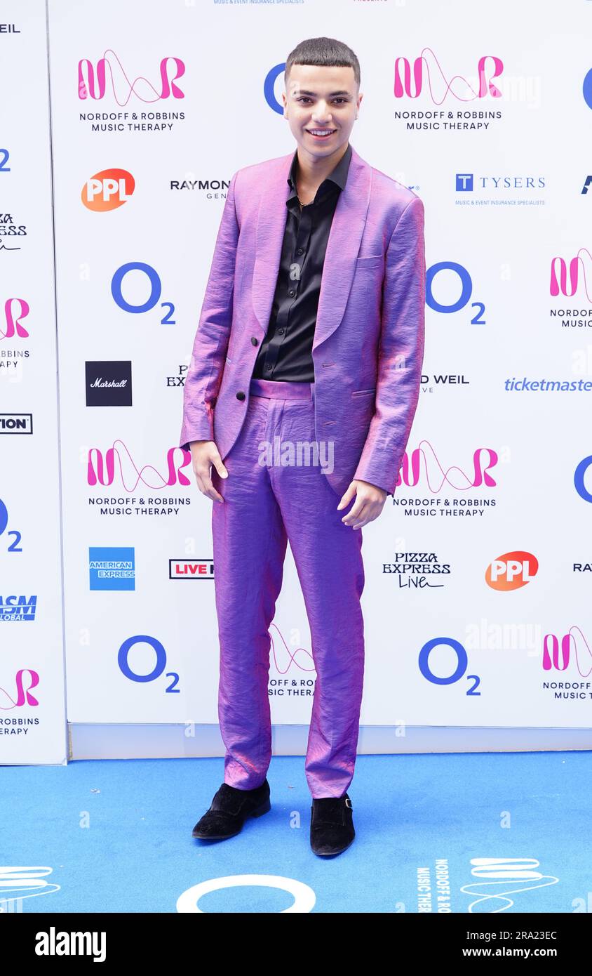 Junior Savva Andreas Andre attending the Nordoff Robbins O2 Silver Clef ...