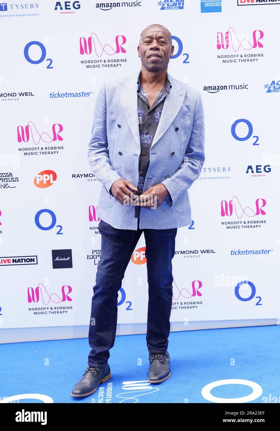 Andrew Roachford attending the Nordoff Robbins O2 Silver Clef Awards at ...