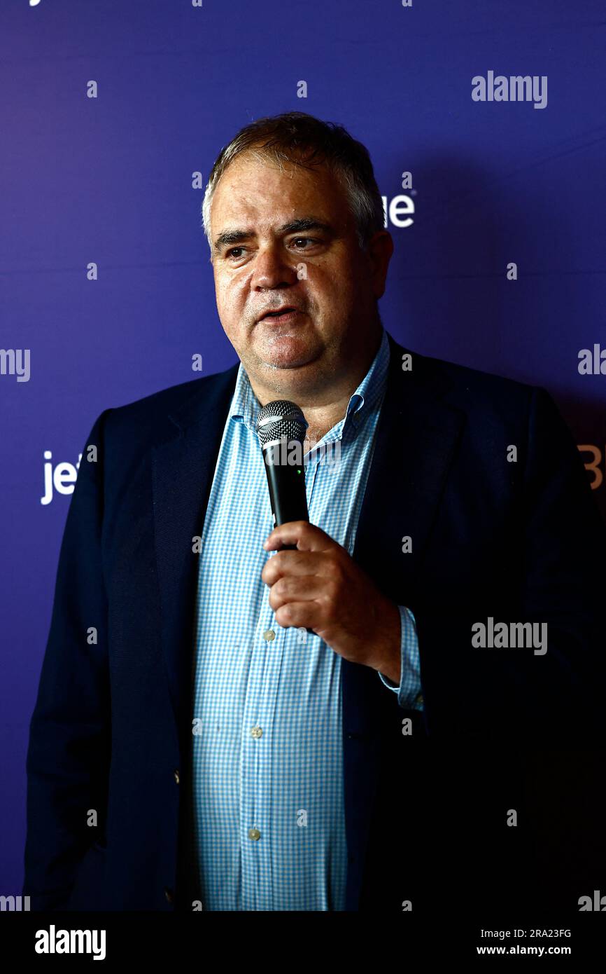 Paris, France. 30th June, 2023. Jetblue's CEO, Robin Hayes attending ...