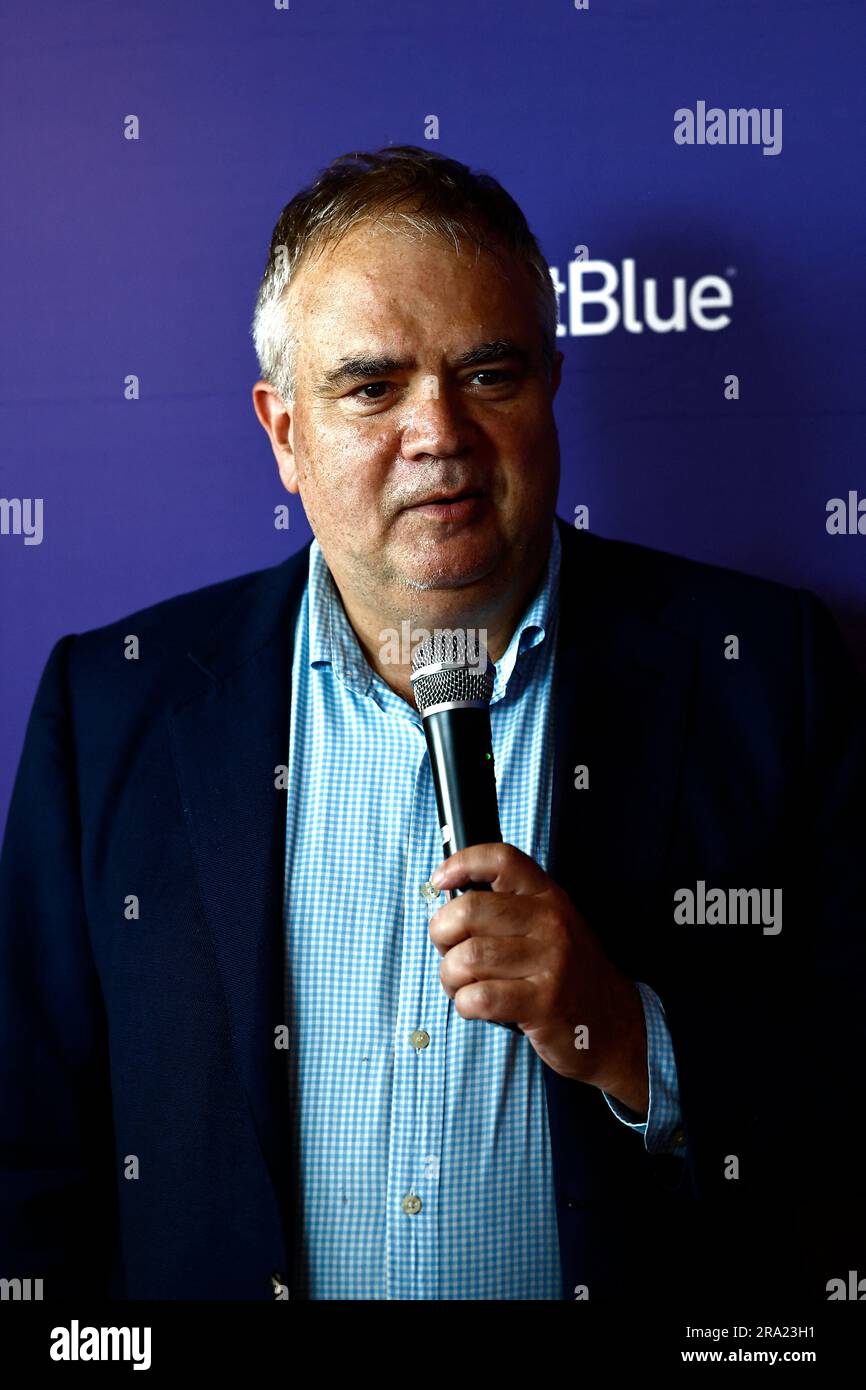 Paris, France. 30th June, 2023. Jetblue's CEO, Robin Hayes attending ...