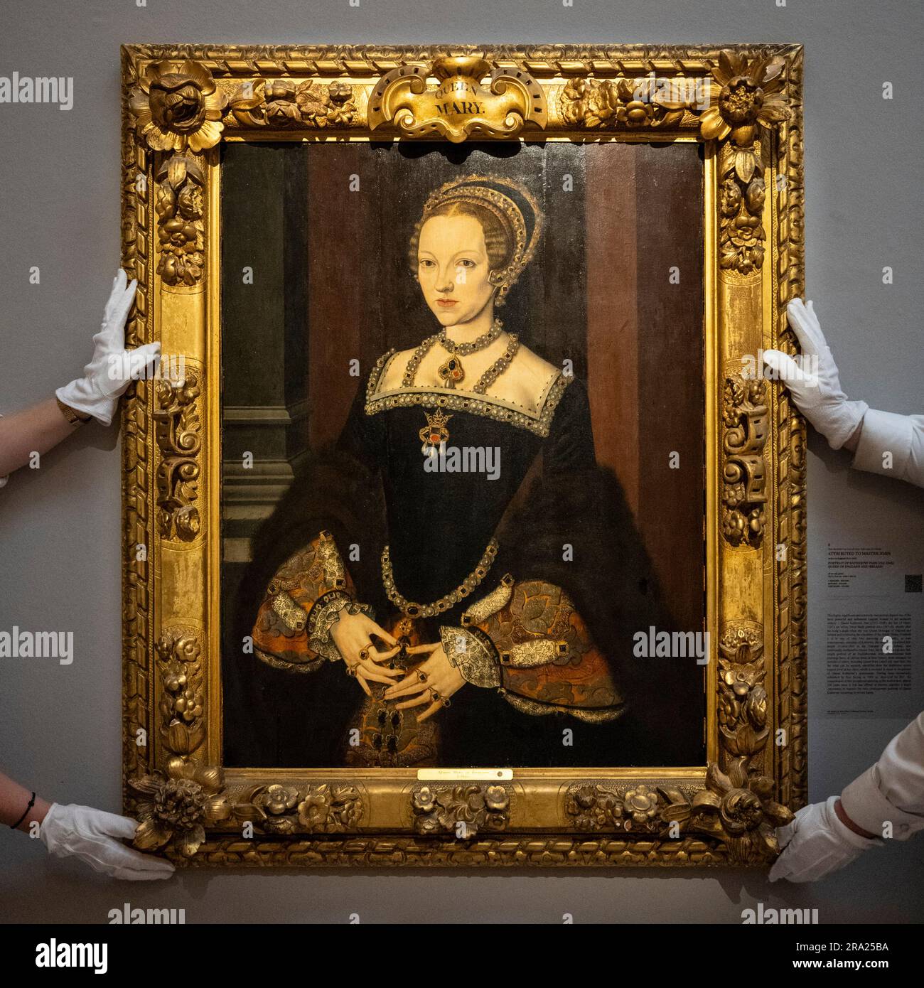London, UK. 30 June 2023. Technicians present “Portrait of Katherine ...