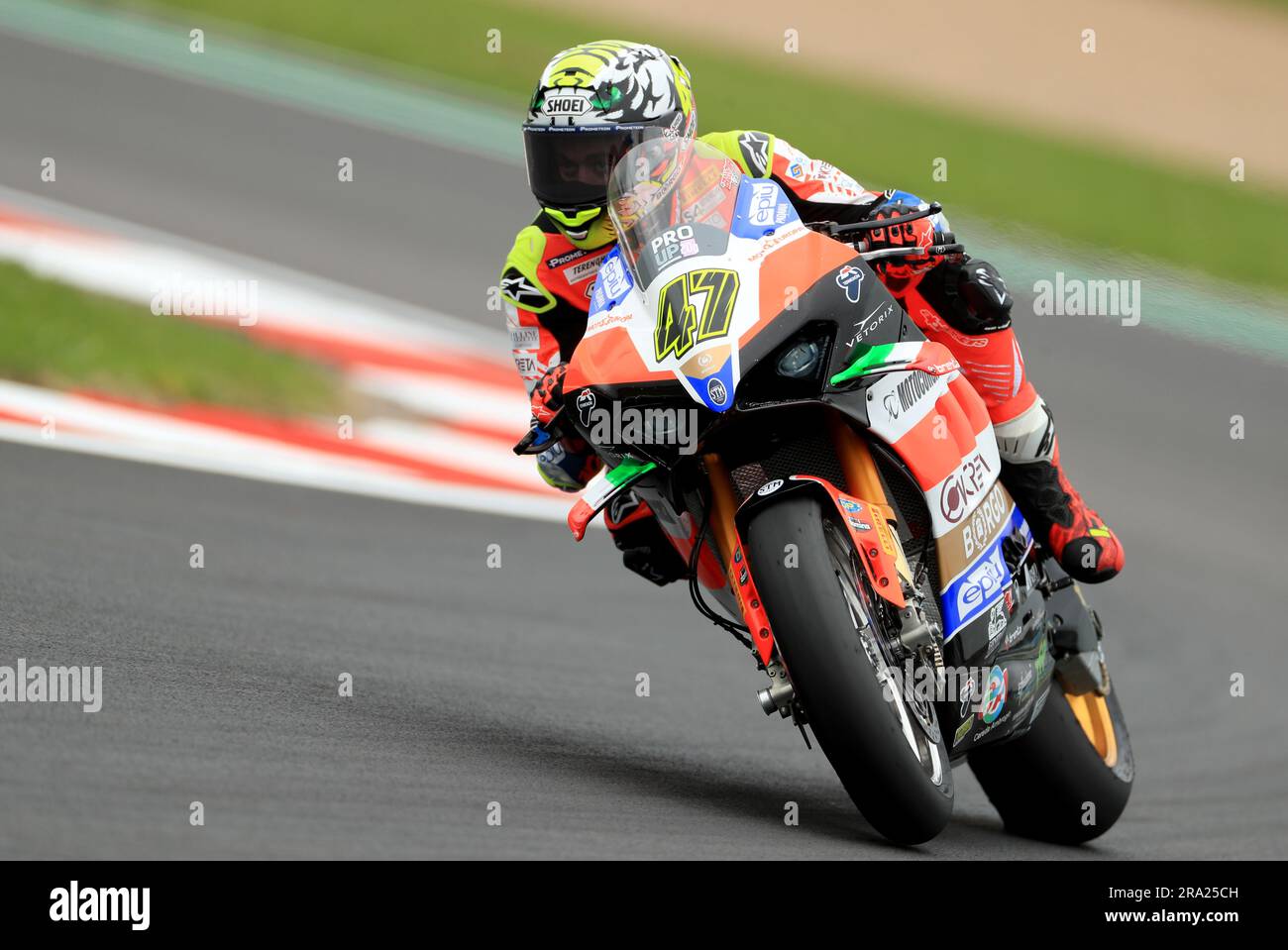 Motocorsa Racing rider Axel Bassani during practice one on day one of ...