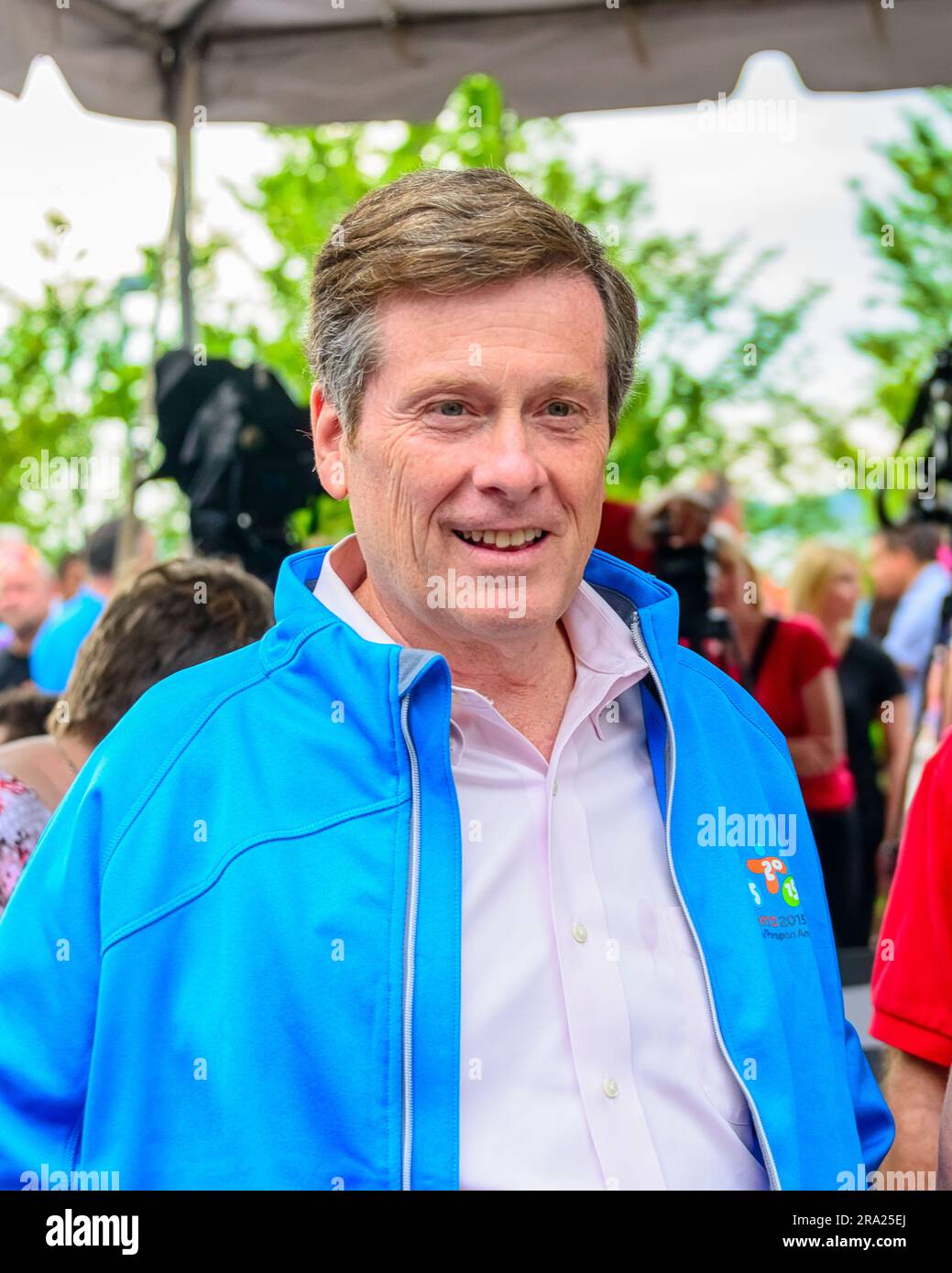 John Tory, Mayor of Toronto City. Torch Relay Event in the waterfront ... John Tory, Mayor of Toronto City. Torch Relay Event in the waterfront ...