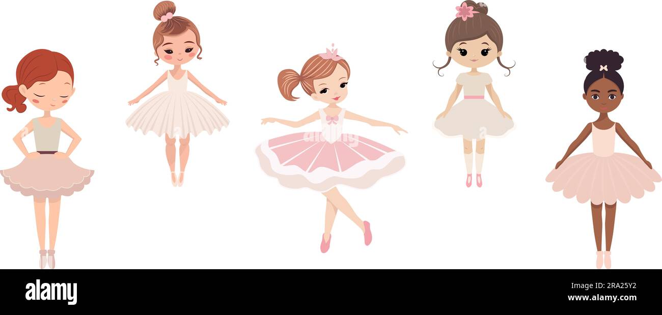 Child Ballerina Silhouette Pink