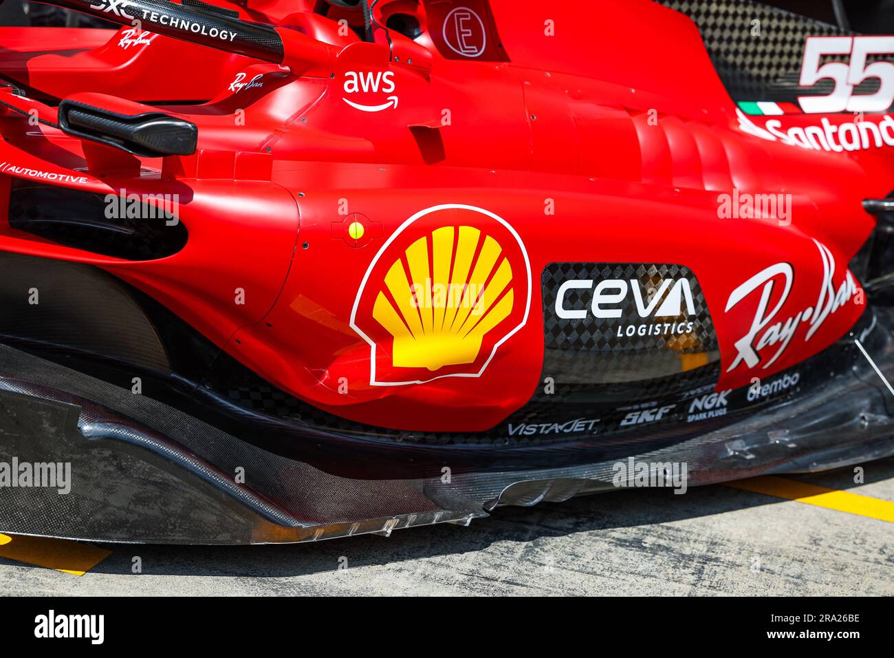 Spielberg, Austria, 30/06/2023, Scuderia Ferrari SF-23, mechanical ...