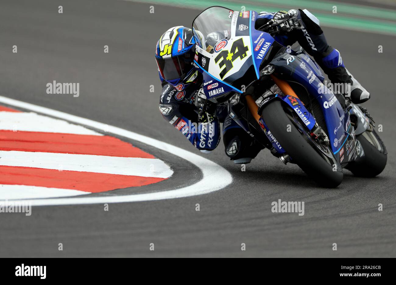 GMT94 Yamaha rider Lorenzo Baldassarri during practice one on day one ... GMT94 Yamaha rider Lorenzo Baldassarri during practice one on day one ...