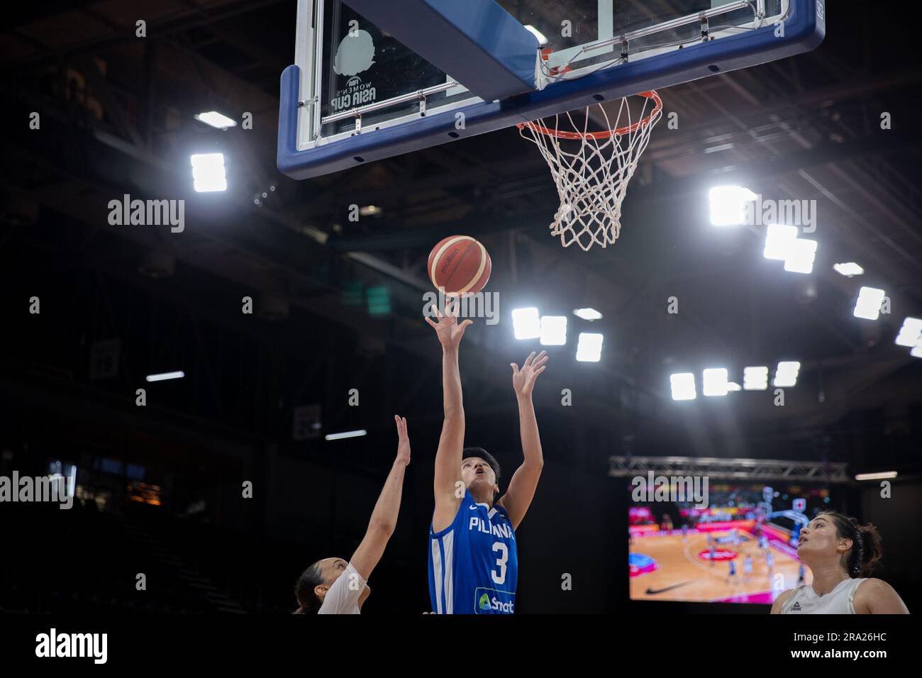 Sydney, Australia. 27th June, 2023. Afril Bernardino (C) of Philippines ...