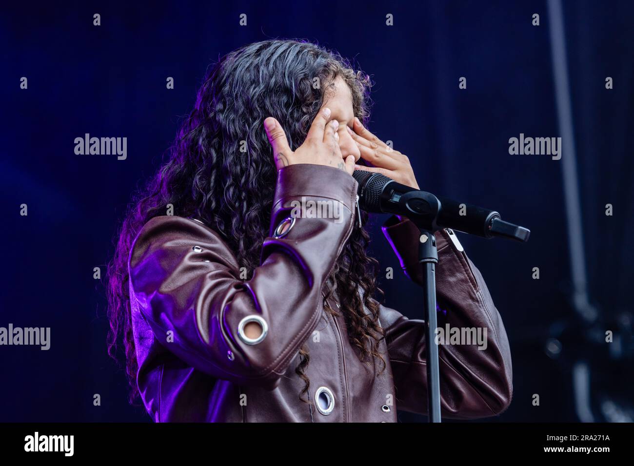 Roskilde, Denmark. 29th June, 2023. The American rapper 070 Shake ...
