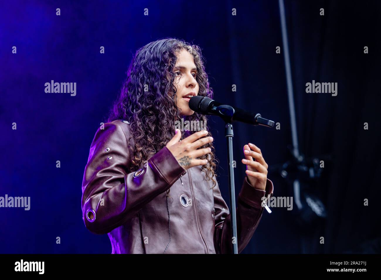 Roskilde, Denmark. 29th June, 2023. The American rapper 070 Shake ...