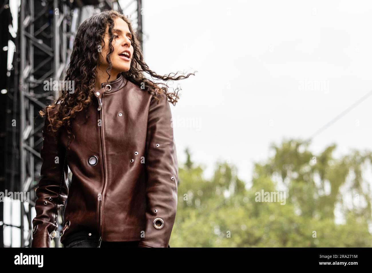 Roskilde, Denmark. 29th June, 2023. The American rapper 070 Shake ...