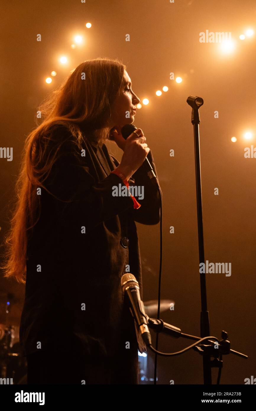 Roskilde, Denmark. 29th June, 2023. The English post-punk band Dry ...