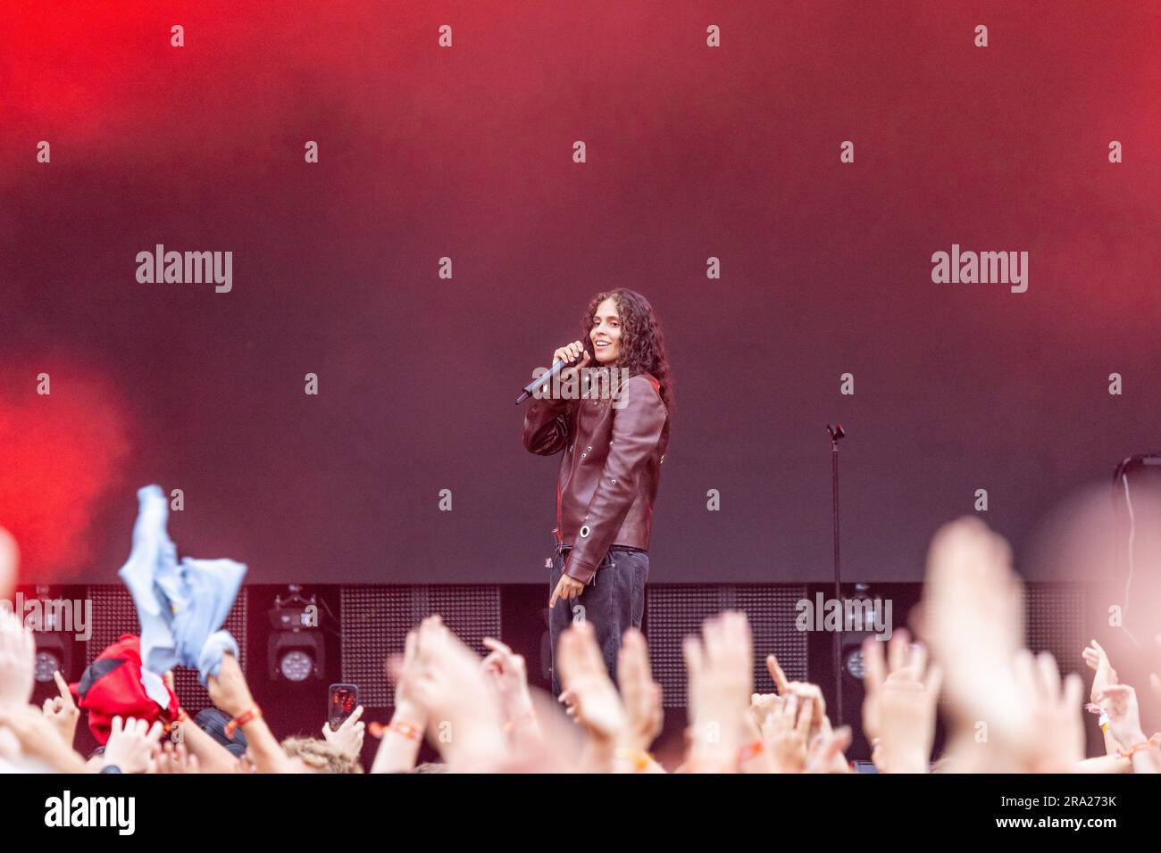 Roskilde, Denmark. 29th June, 2023. The American rapper 070 Shake ...