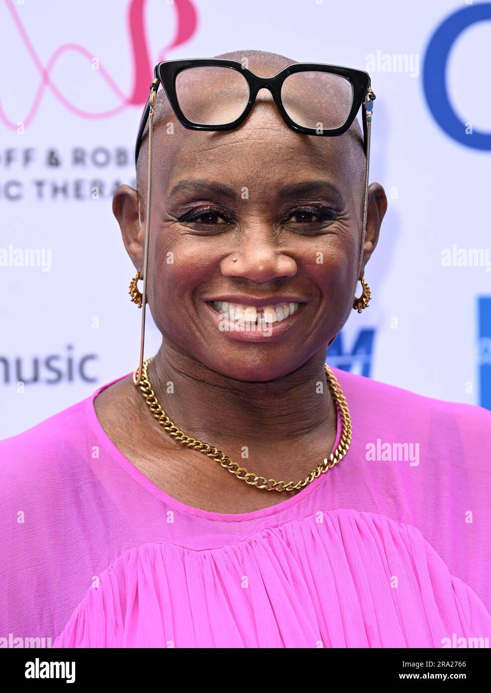 London, UK. June 30th, 2023. Andi Oliver arriving at the Nordoff ...