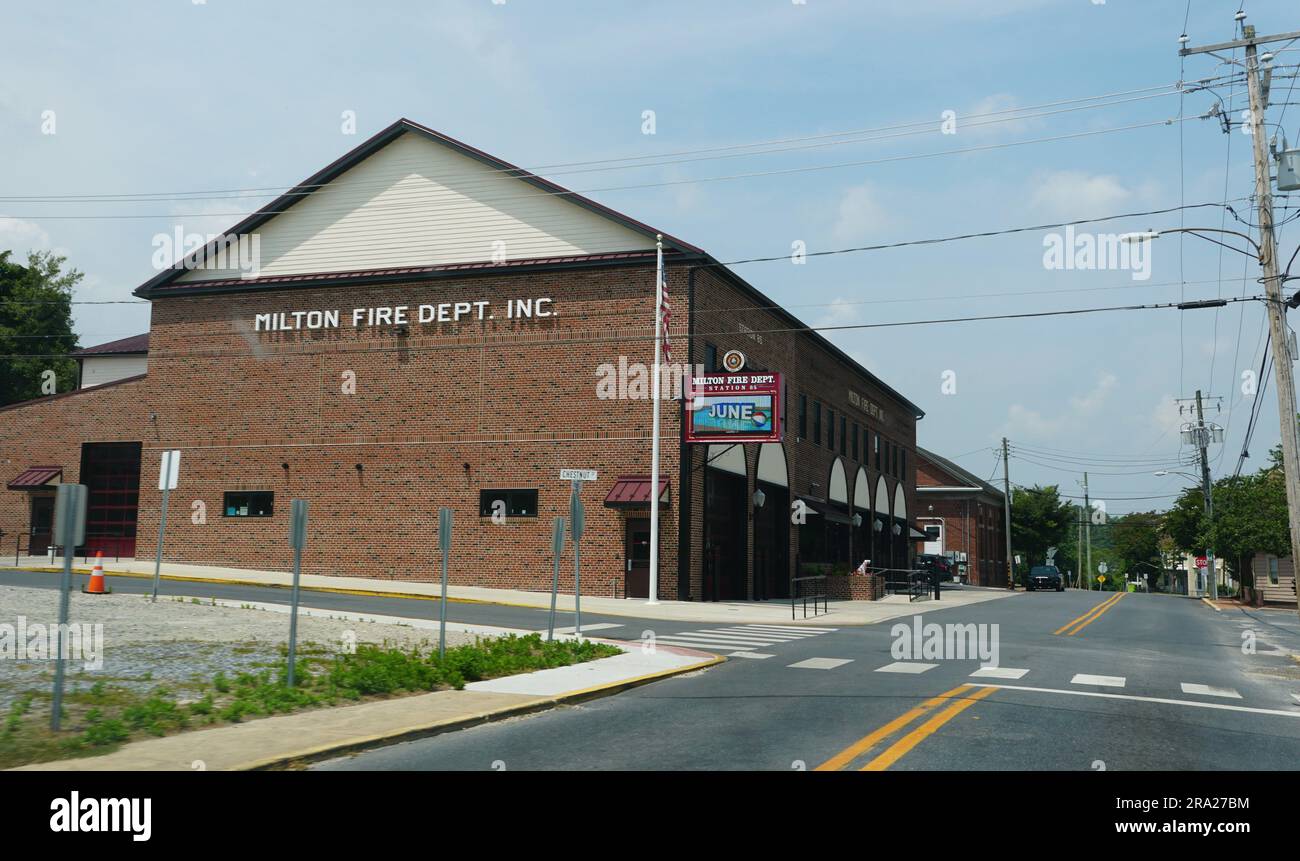 Milton fire department hi-res stock photography and images - Alamy