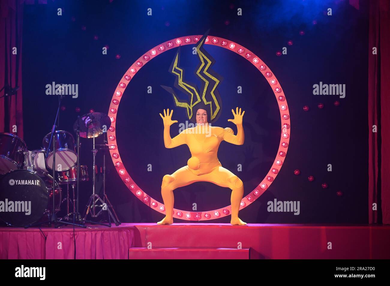 London, UK. June 30 2023. UK. "Hairy" starring John-Luke Roberts ...