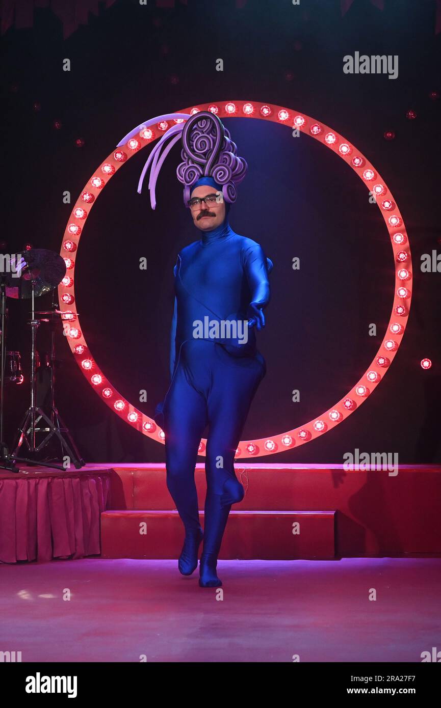 London, UK. June 30 2023. UK. "Hairy" starring John-Luke Roberts ...