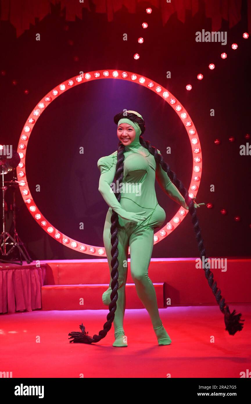 London, UK. June 30 2023. UK. "Hairy" starring John-Luke Roberts ...