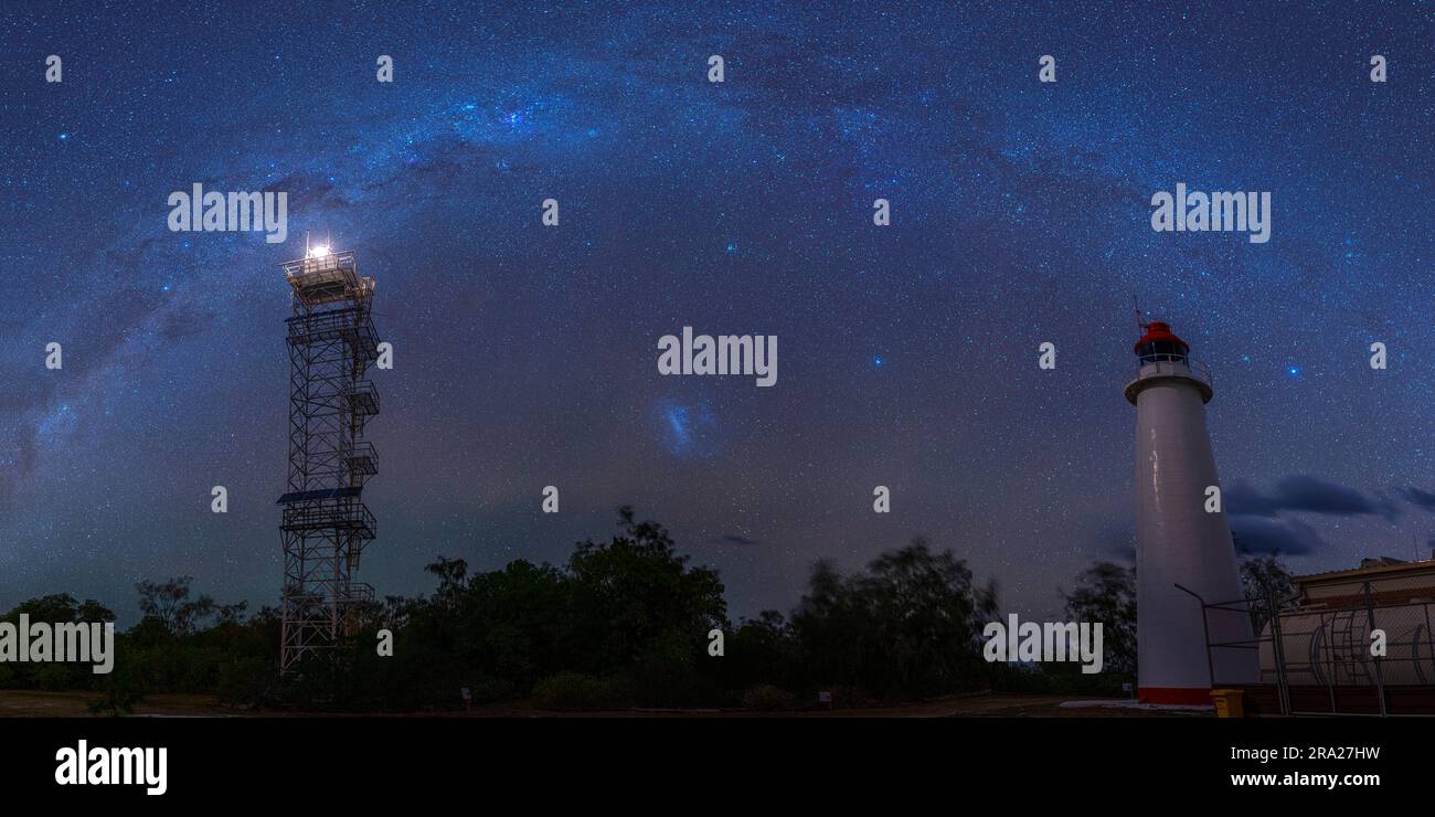 Heritage listed Lady Elliot Island Lighthouse with new solar powered ...