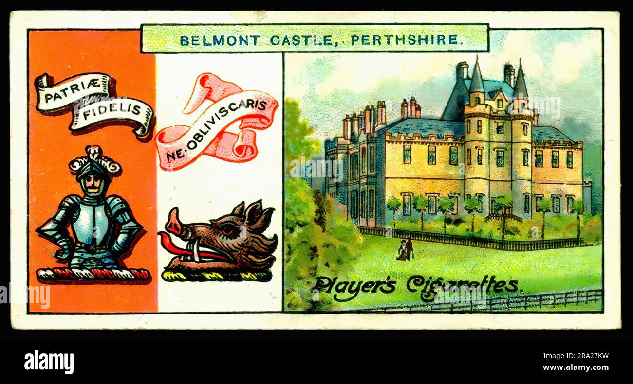 Belmont castle perthshire hi-res stock photography and images - Alamy