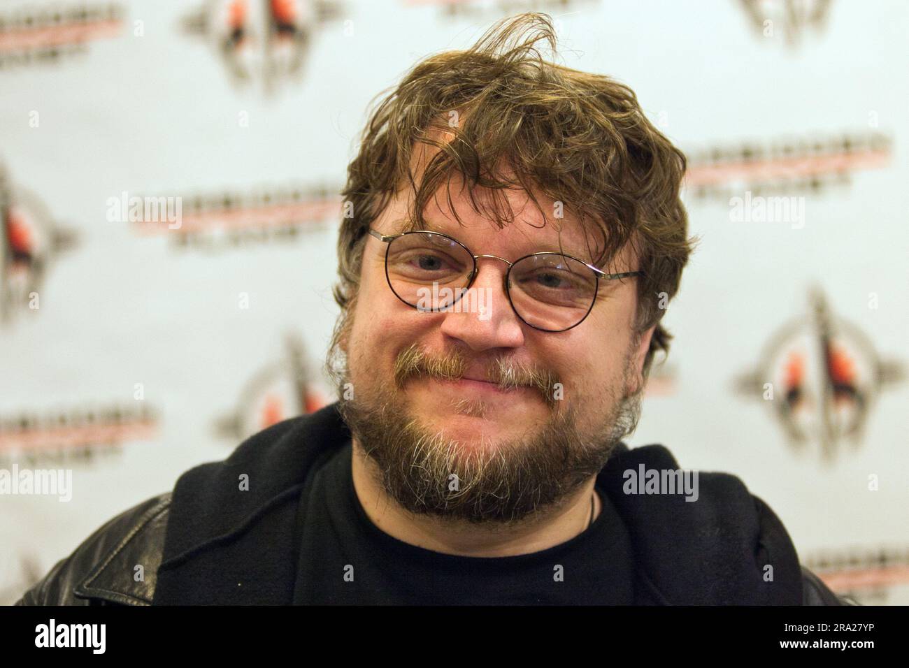 Mexican Director Guillermo Del Toro In Londons Forbiden Planet Book