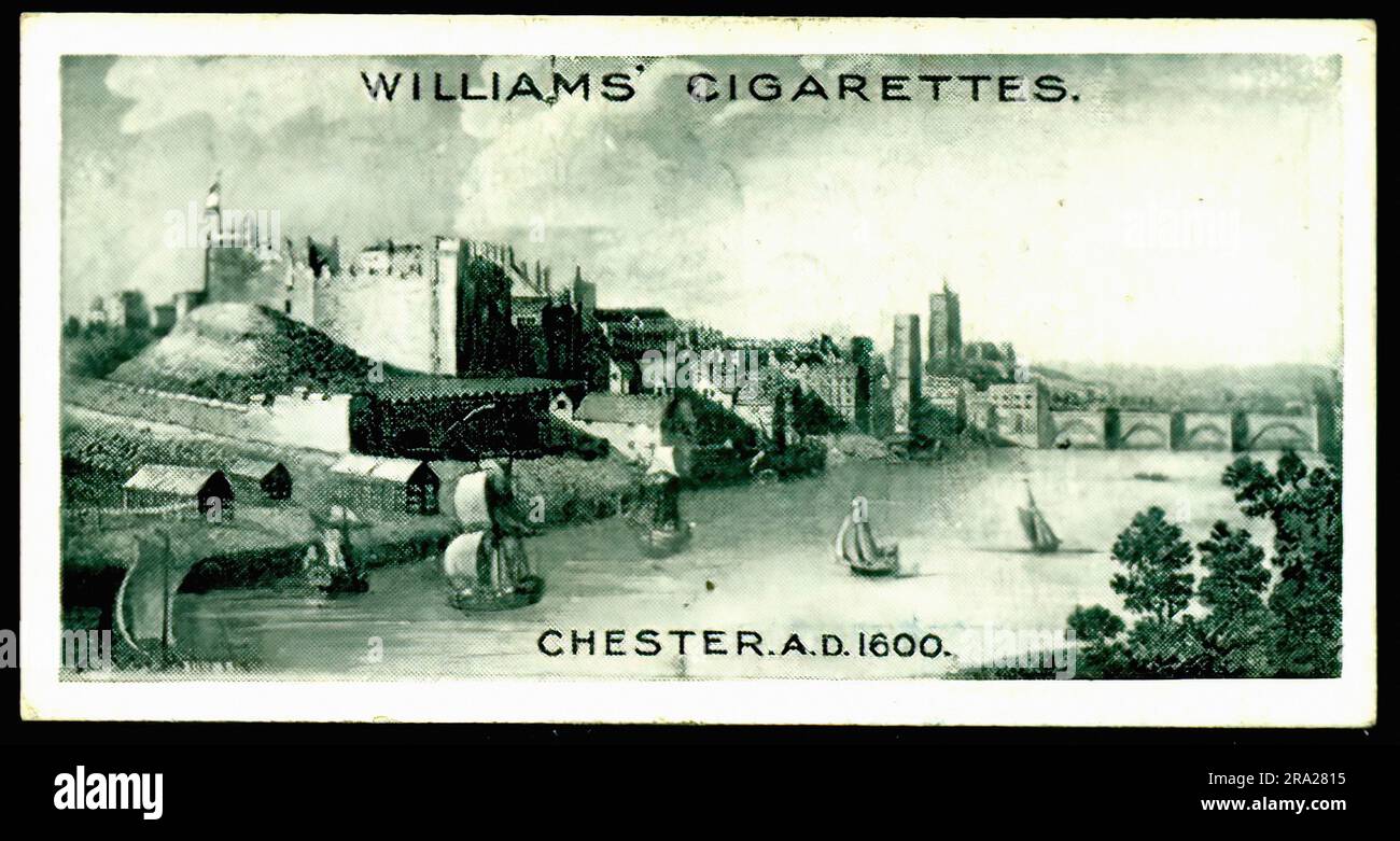 Chester AD1600 - Vintage Cigarette Card Stock Photo - Alamy