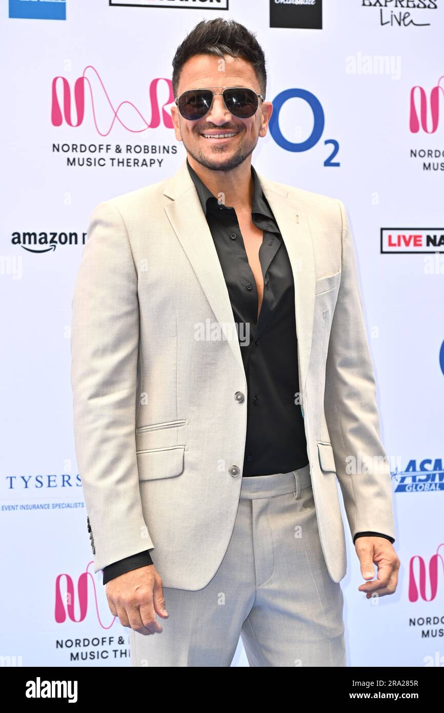 London, UK. 30 June 2023. Peter Andre attending the Nordoff Robbins O2 ...