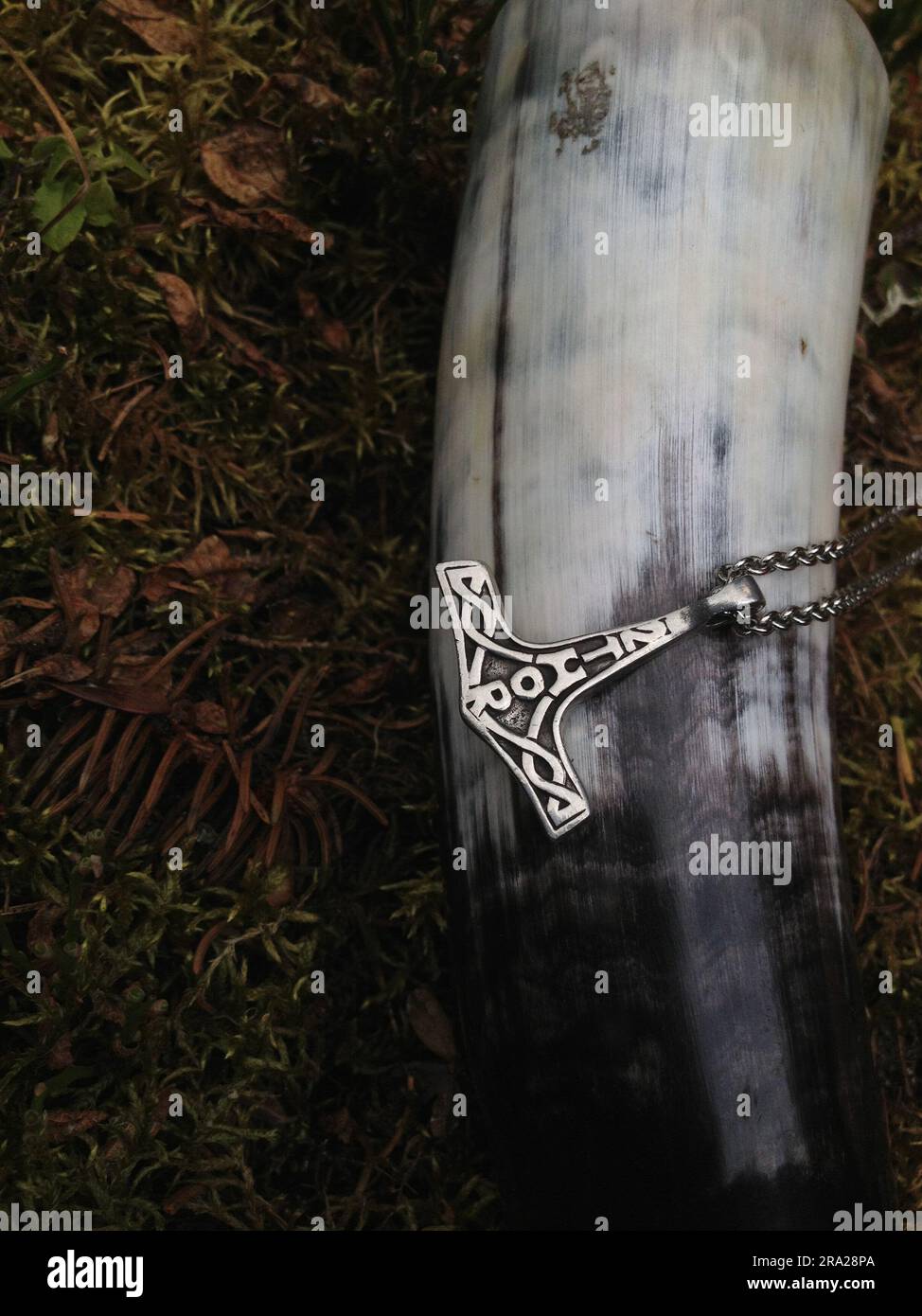 Silver axe hi-res stock photography and images - Alamy