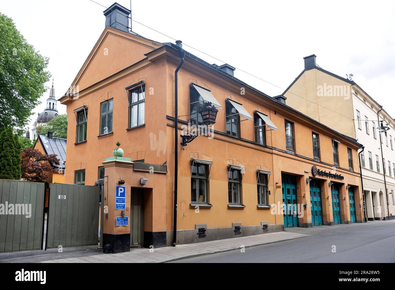 Stockholm, Sweden. 30th June, 2023. Katarina Fire Station in Stockholm ...