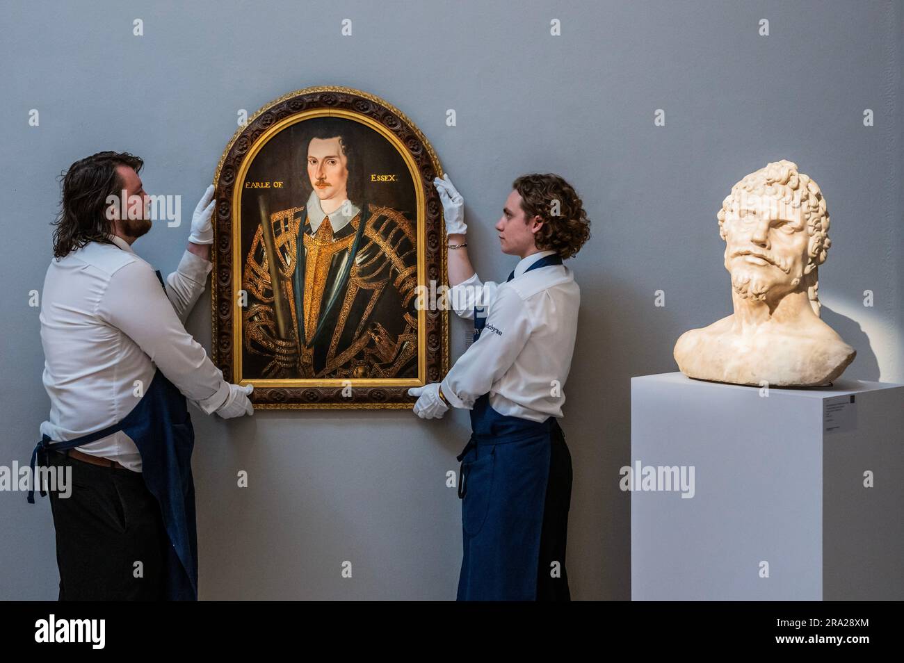 London, UK. 30th June, 2023. Sir William Segar, Portrait of Sir Robert ...