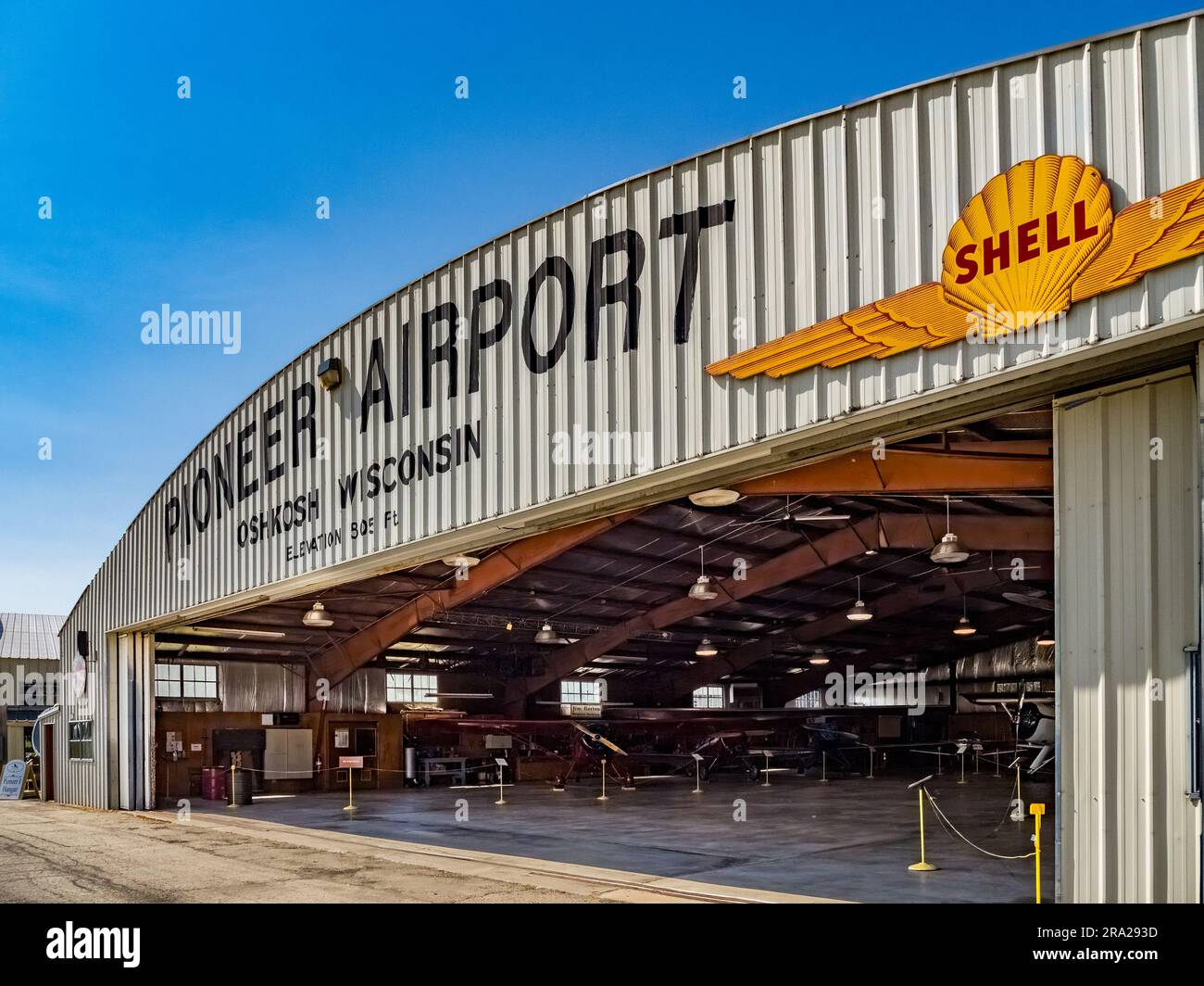 The Pioneer Airport at The EAA Aviation Museum or Experimental Aircraft ...