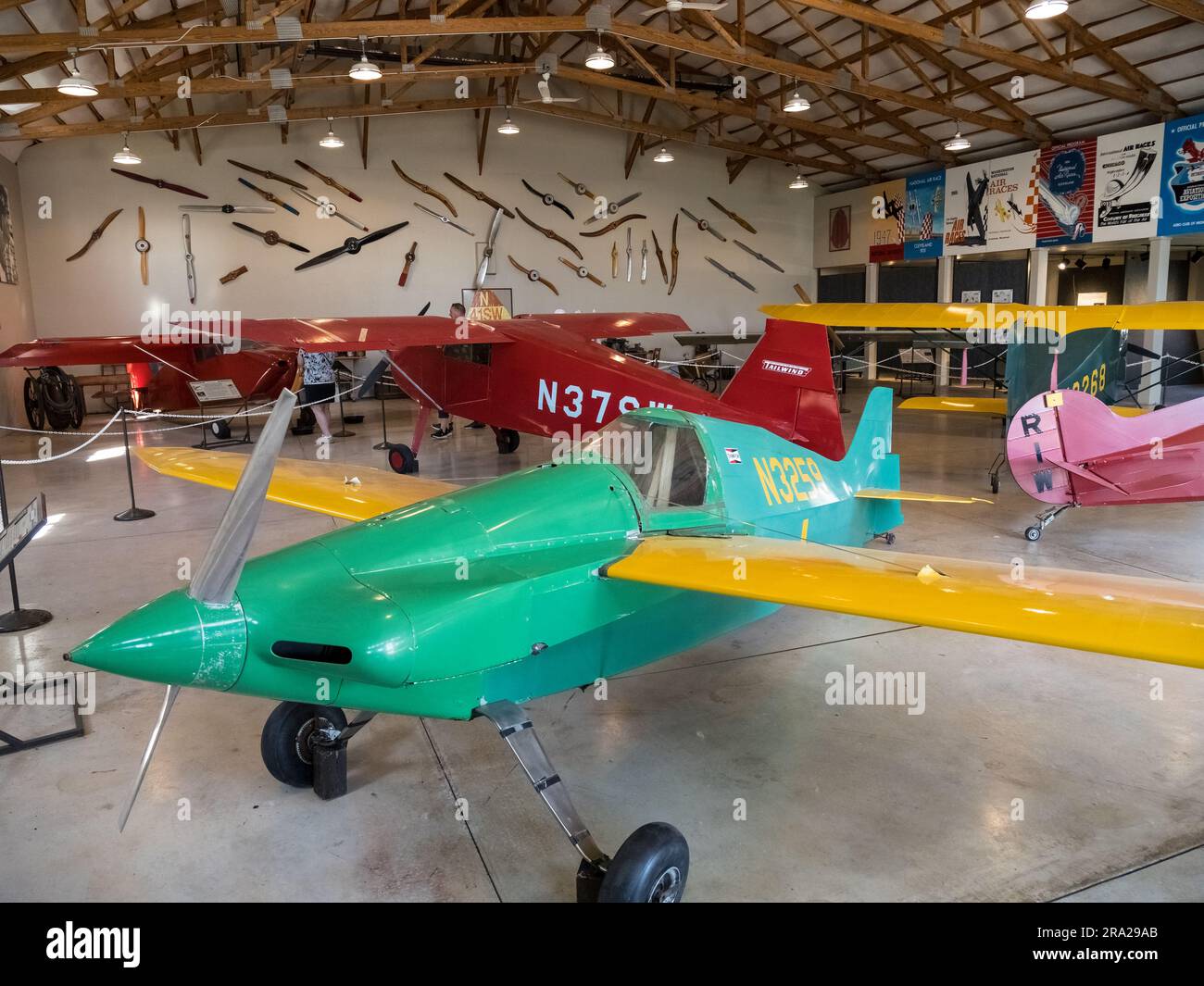 The Pioneer Airport at The EAA Aviation Museum or Experimental Aircraft ...