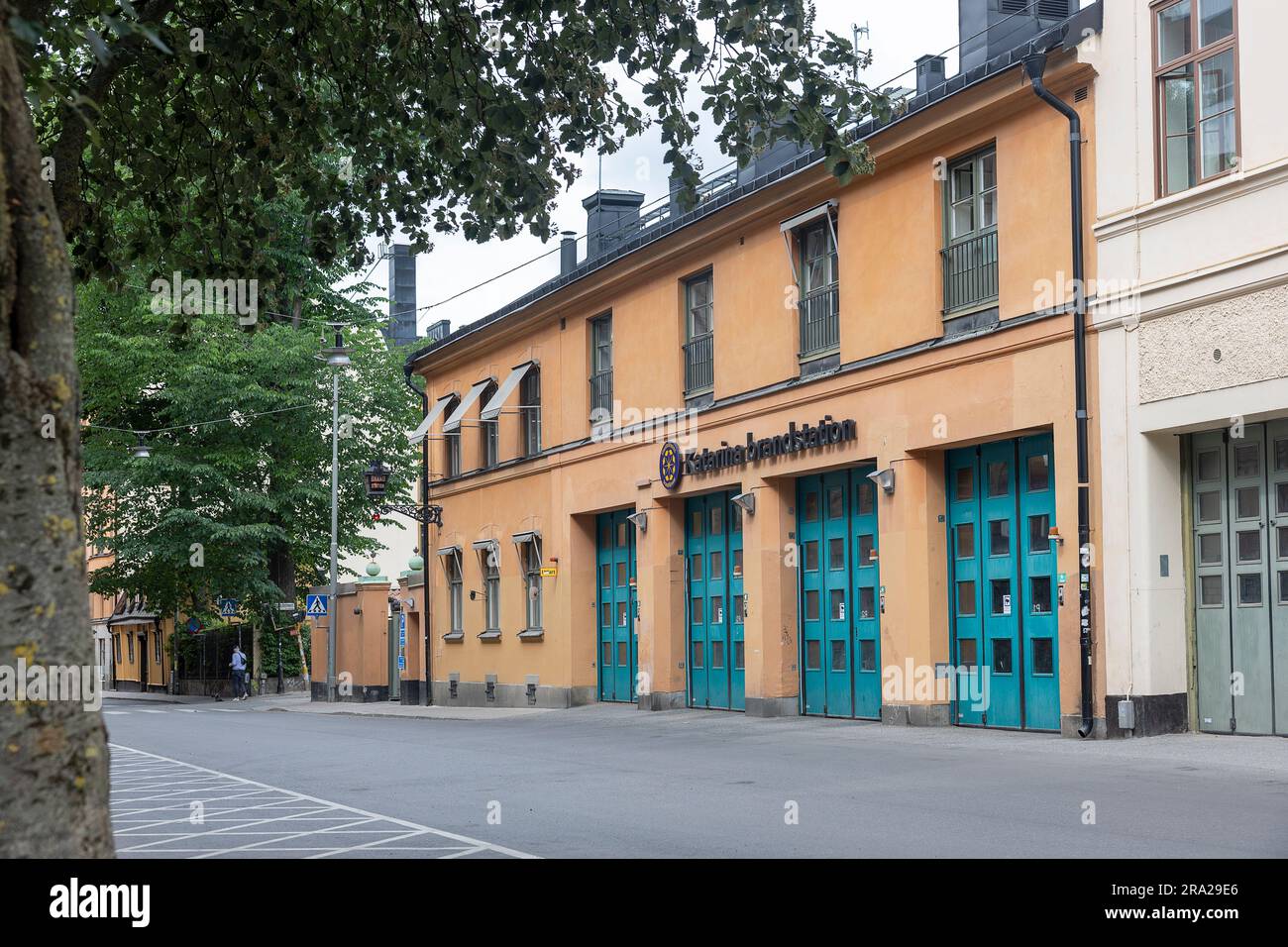 Inside fire station hi-res stock photography and images - Alamy