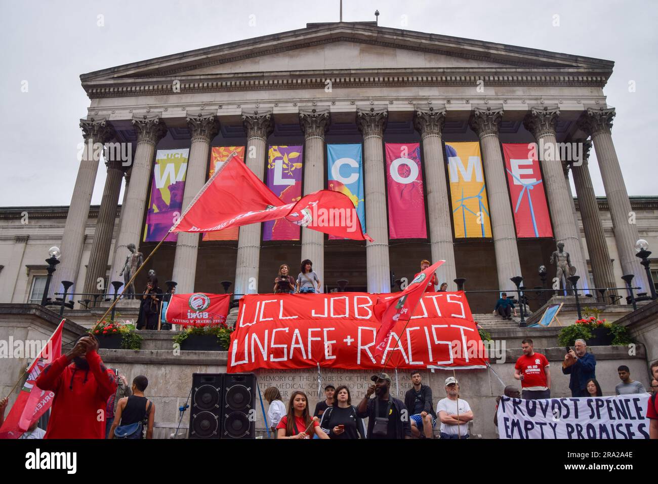 London, England, UK. 30th June, 2023. IWGB (Independent Workers Union ...