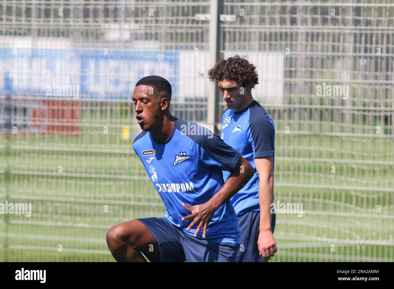 Saint Petersburg, Russia. 30th June, 2023. Robert Renan (L), Aleksandr ...