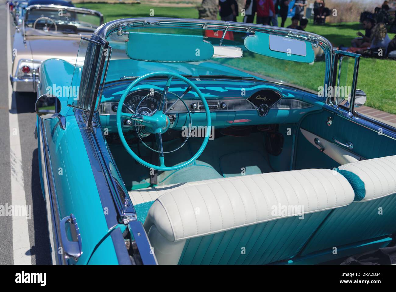 1950 Chevy Bel Air Turquoise Turquoise 1957 Chevy Bel Air Hi Res Stock