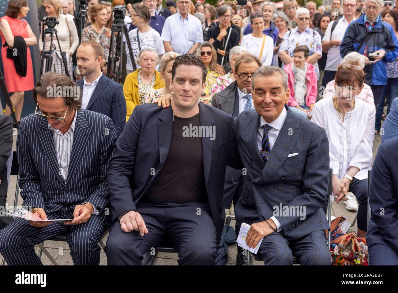30 June 2023, Hesse, Frankfurt/M.: Dominik Elstner (m), son of ...